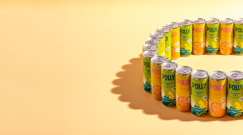 POLLY Alkoholfreie Alternativen zu Gin, Aperitif, Rum & Sekt